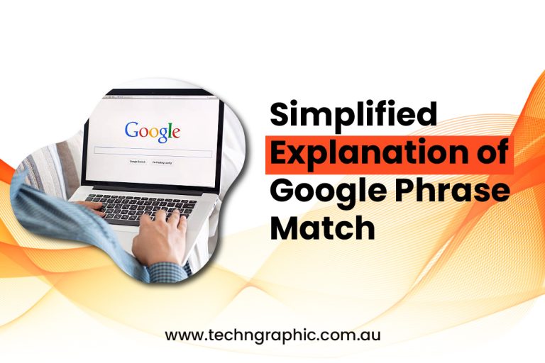 Simplified Explanation of Google Phrase Match - techNgraphic